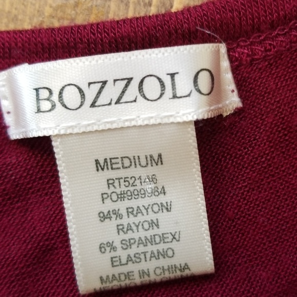 Bozzolo | Tops | Bozzolo Maroons V Neck Crop Top | Poshmark